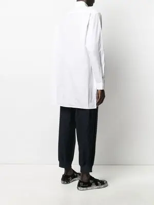 Yohji Yamamoto Flap Pocket Long-length Shirt