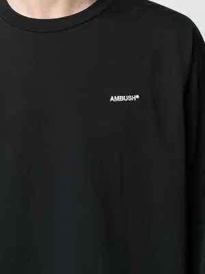 AMBUSH Logo-print Long-sleeved T-shirt