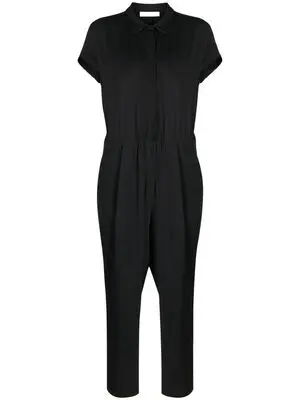 Fabiana Filippi Elasticated Short-sleeve Jumpsuit