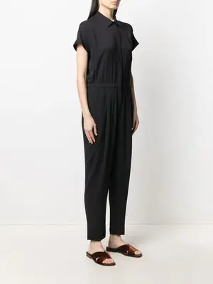 Fabiana Filippi Elasticated Short-sleeve Jumpsuit