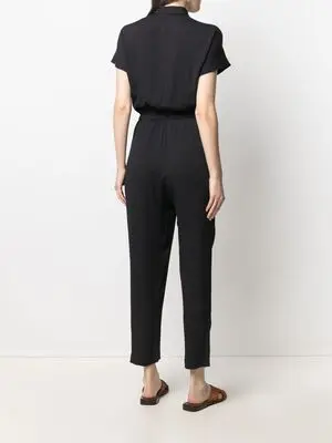 Fabiana Filippi Elasticated Short-sleeve Jumpsuit