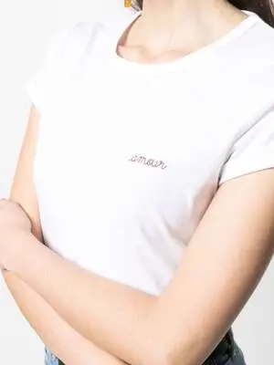 Maison Labiche Amour" Embroidered T-shirt