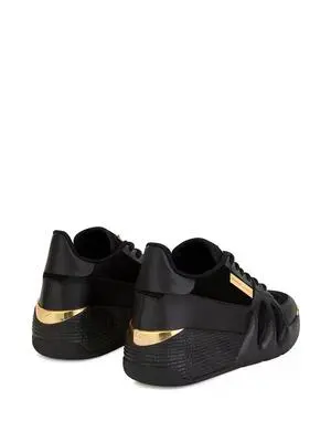 GIUSEPPE ZANOTTI Talon Mid-top Sneakers - Black