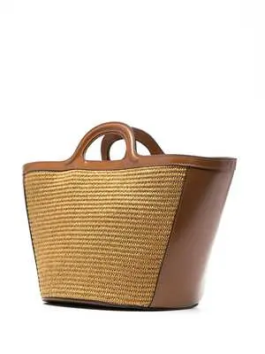 Marni Tropicalia Raffia Tote Bag