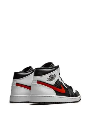 JORDAN Air 1 Mid Sneakers - Black