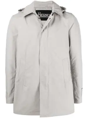 Herno Long-sleeve Zip-up Jacket - Grey