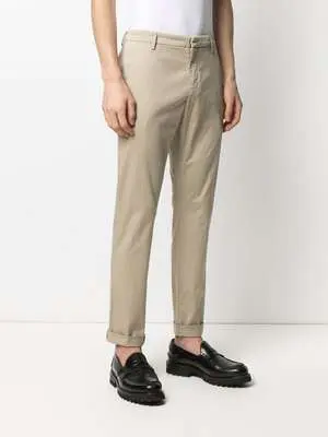 DONDUP Straight-leg Cotton Chinos