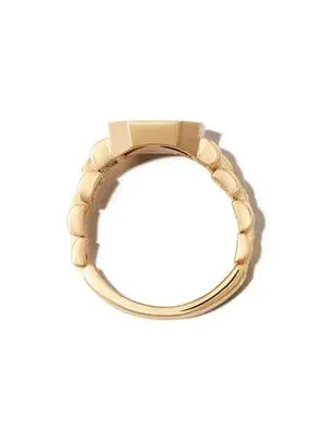 Shay 18k Yellow Diamond Signet Ring