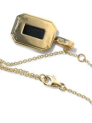 Shay 18k Yellow Diamond, And Onyx Pendant Necklace - Gold