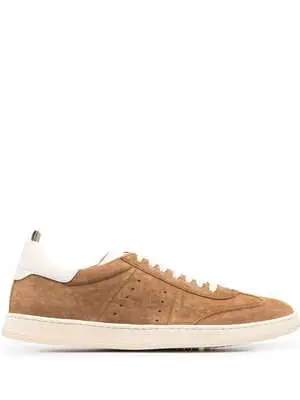 Officine Creative Low-top Suede Sneakers