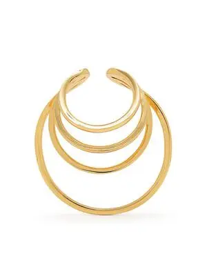 Federica Tosi Multiple Hoop Ear Cuff - Gold