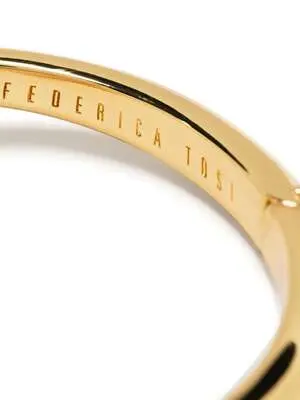 Federica Tosi Curved Bracelet - Gold