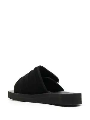Suicoke Logo Open-toe Slides