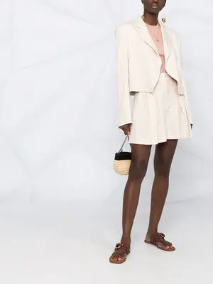 Stella McCartney Peak-lapel Cropped Jacket