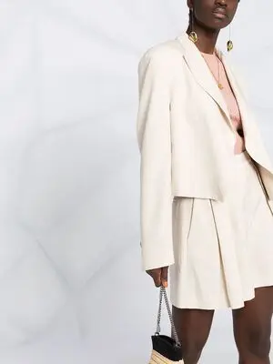 Stella McCartney Peak-lapel Cropped Jacket