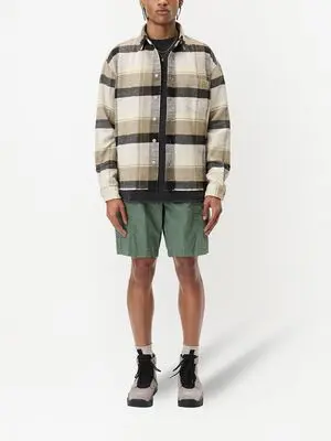 John Elliott Check-print Button-up Shirt