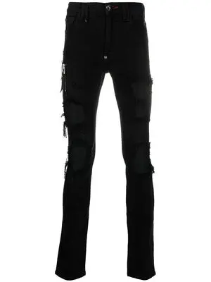 Philipp Plein Ribbed Jeans For Men