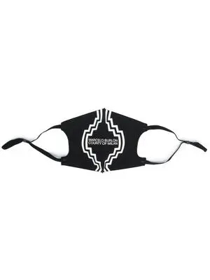 COUNTY OF MILAN Logo Print Face Mask
