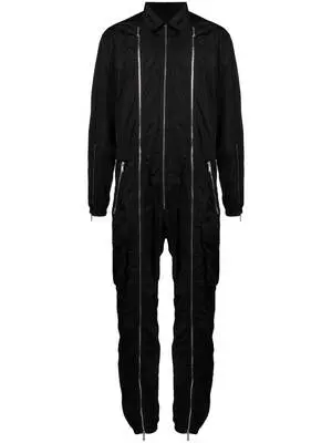 Dsquared2 Triple Zip Long-sleeved Jumpsuit