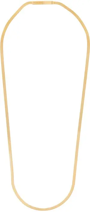 Bottega Veneta Bottega Veneta Gold Herringbone Chain Necklace - Complete Price