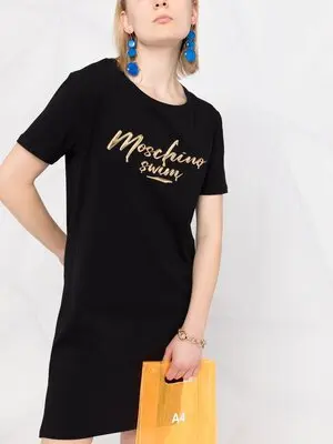 Moschino Logo-print T-shirt Dress