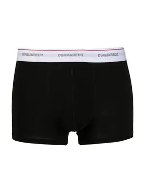 Dsquared2 Three-pack Logo Boxers - Black