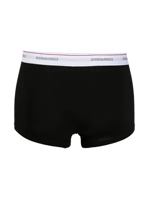 Dsquared2 Three-pack Logo Boxers - Black