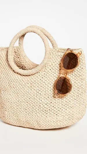Mar Y Sol Serena Raffia Tote