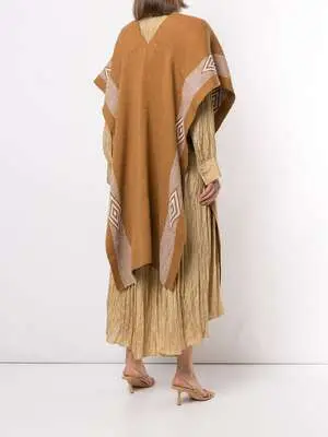 Voz Diamante Poncho - Brown
