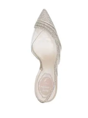 Rene Caovilla Naomi 75mm Slingback Pumps