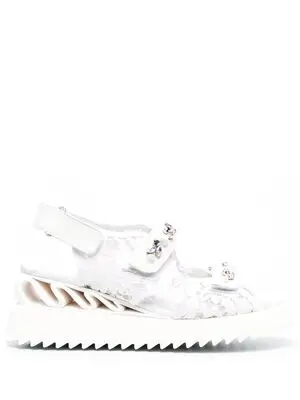 LE SILLA Yui Wave Sandals - White