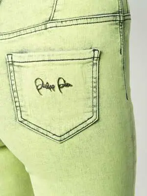Philipp Plein Super High Waist Jeggings - Yellow