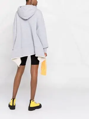 Palm Angels Daisy Logo Drawstring Poncho