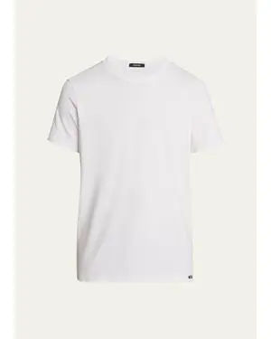 TOM FORD Solid Stretch Jersey T-shirt - 100 White