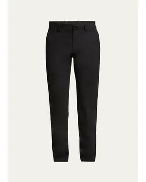 Theory Mayer Stretch Wool Pants - Black