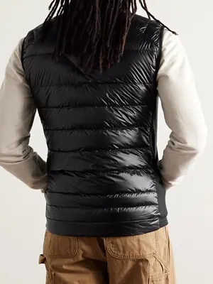 Canada Goose Hybridge Lite Slim-fit Quilted Shell Down Gillet - Black