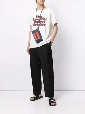 PORTS V Slogan Print T-shirt
