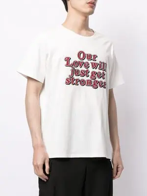 PORTS V Slogan Print T-shirt