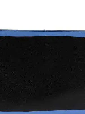 PORTS V Color-blocked Leather Shoulder Bag