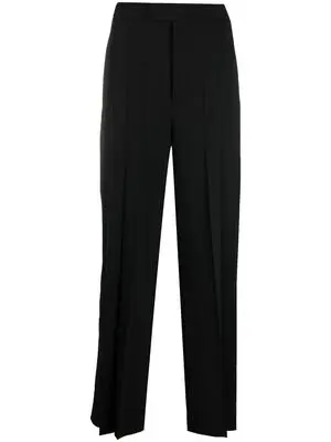 Valentino Garavani Tailored Wide-leg Trousers - Black