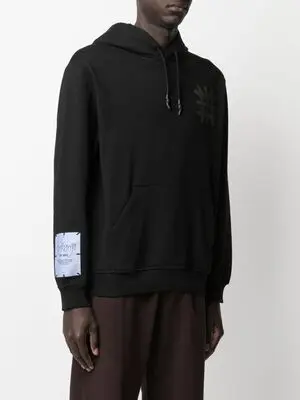 Alexander McQueen Abstract-print Cotton Hoodie