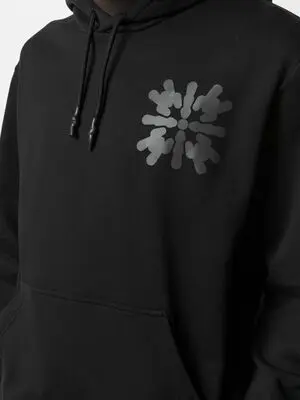 Alexander McQueen Abstract-print Cotton Hoodie