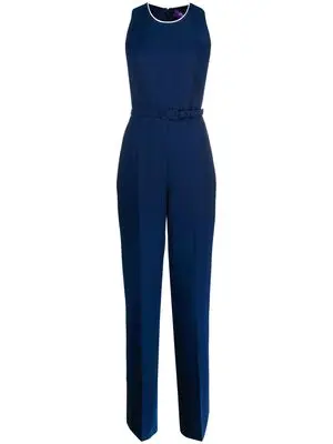 Ralph Lauren Belted Racerback Jumpsuit