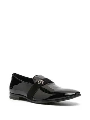 Philipp Plein Hexagon Plaque Loafers