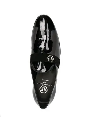 Philipp Plein Hexagon Plaque Loafers