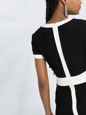 Philipp Plein Contrast-trim Mini Dress