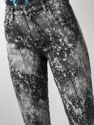DIESEL® D-joy Painted Slim Jeans