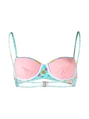 Emilio Pucci Shell-print Underwire Bra
