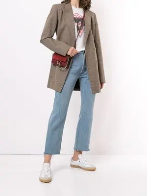 RE/DONE Stove Pipe Cropped Jeans