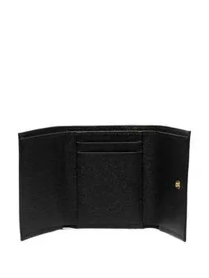 Dolce & Gabbana Dauphine Calfskin French-flap Wallet - Black